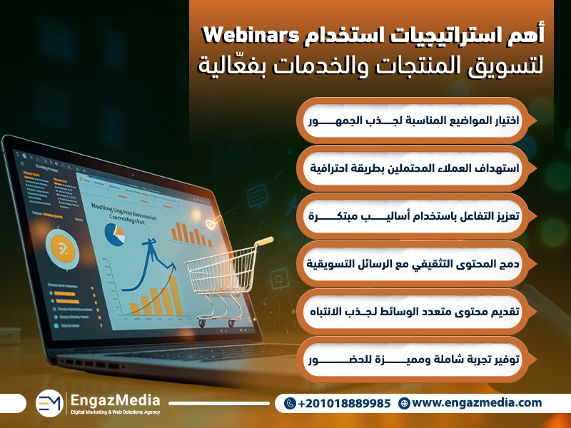 كيف تجعل من Webinars وسيلة فعالة لتثقيف العملاء حول منتجاتك وخدماتك ...